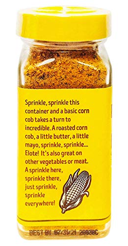 Trader Joe's Everything But The Elote Seasoning Blend With Chile Pepper, Parmesan Cheese, Chipotle Powder, Cumin, Cilantro and Sea Salt Simply Delicious