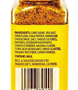 Trader Joe's Everything But The Elote Seasoning Blend With Chile Pepper, Parmesan Cheese, Chipotle Powder, Cumin, Cilantro and Sea Salt Simply Delicious