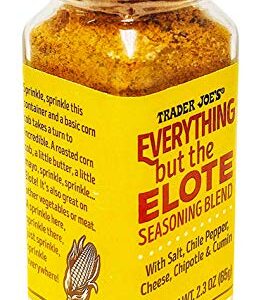 Trader Joe's Everything But The Elote Seasoning Blend With Chile Pepper, Parmesan Cheese, Chipotle Powder, Cumin, Cilantro and Sea Salt Simply Delicious