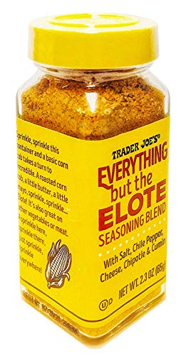 Trader Joe's Everything But The Elote Seasoning Blend With Chile Pepper, Parmesan Cheese, Chipotle Powder, Cumin, Cilantro and Sea Salt Simply Delicious