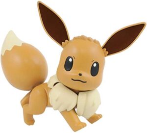 bandai hobby pokemon: eevee bandai model kit, multicolor