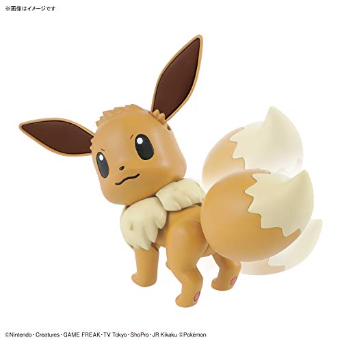 Bandai Hobby Pokemon: Eevee Bandai Model Kit, Multicolor