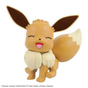 Bandai Hobby Pokemon: Eevee Bandai Model Kit, Multicolor