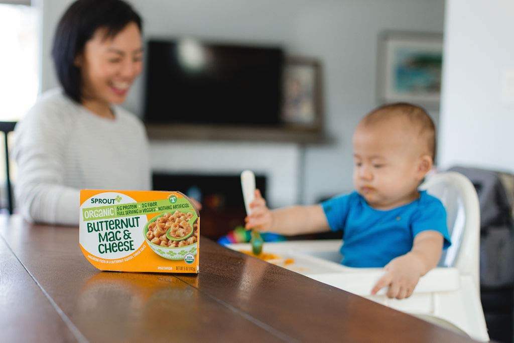 Sprout Foods Organic Toddler Meal Butternut Mac & Cheese, 5 Oz