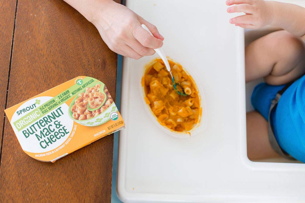 Sprout Foods Organic Toddler Meal Butternut Mac & Cheese, 5 Oz