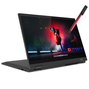 lenovo flex 5 2-in-1 14" fhd touchscreen laptop computer, quad-core amd ryzen 3 4300u (beat i5-8257u), 4gb ddr4 ram, 512gb pcie ssd, 802.11ac wifi, remote work, windows 10 s, broage 64gb flash stylus