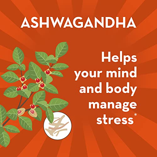 Align Probiotic, Digestive De-stress, Probiotic for Women and Men with Ashwagandha, Helps with a Healthy Response to Stress, Gluten Free, Soy Free, Vegetarian, 50 Gummies