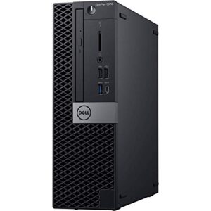 dell optiplex 5070 desktop computer - intel core i5-9500 - 8gb ram - 256gb ssd - small form factor (renewed)