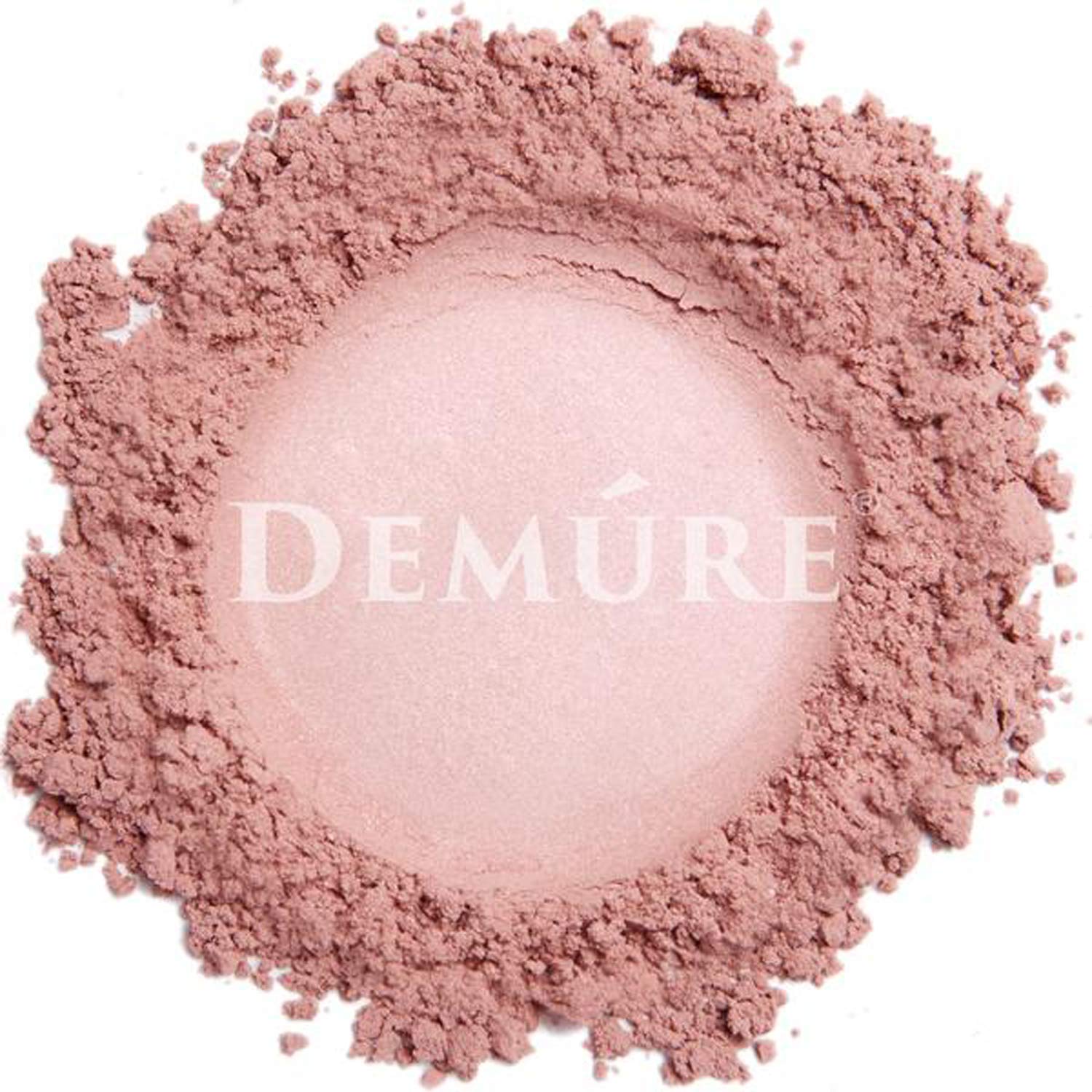 Demure Mineral Blush Makeup (Hint of Pink), Loose Powder Makeup, Natural Makeup, Blush Makeup, Professional Makeup, Cruelty Free Makeup, Blush Powder By Demure