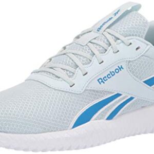 Reebok Women's Flexagon Energy TR 2.0 Cross Trainer, Glass Blue/Horizon Blue/White, 5.5