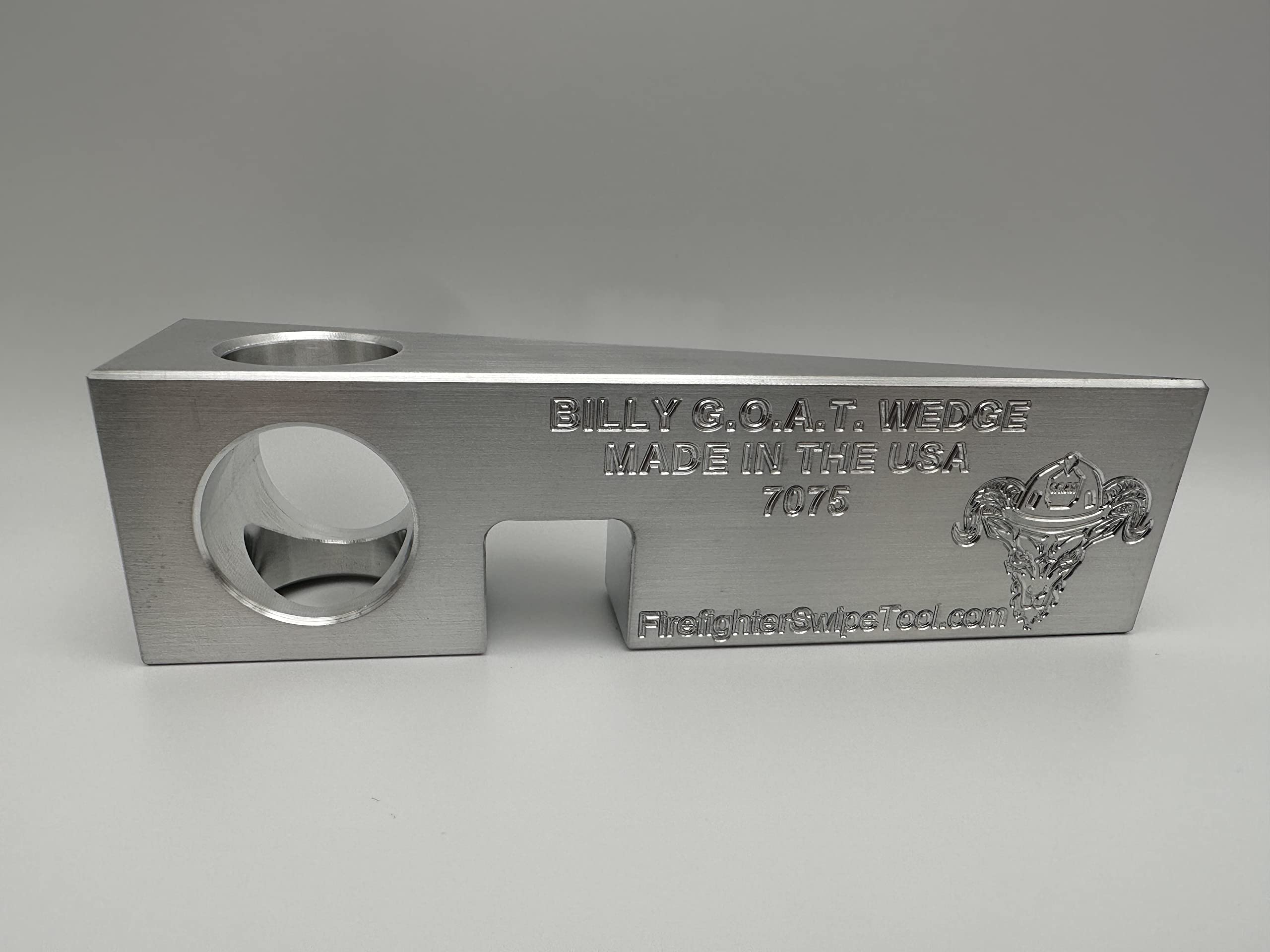 The Billy GOAT Wedge 7075 - Aerospace Aluminum - The Premier Firefighter Wedge- MADE IN USA