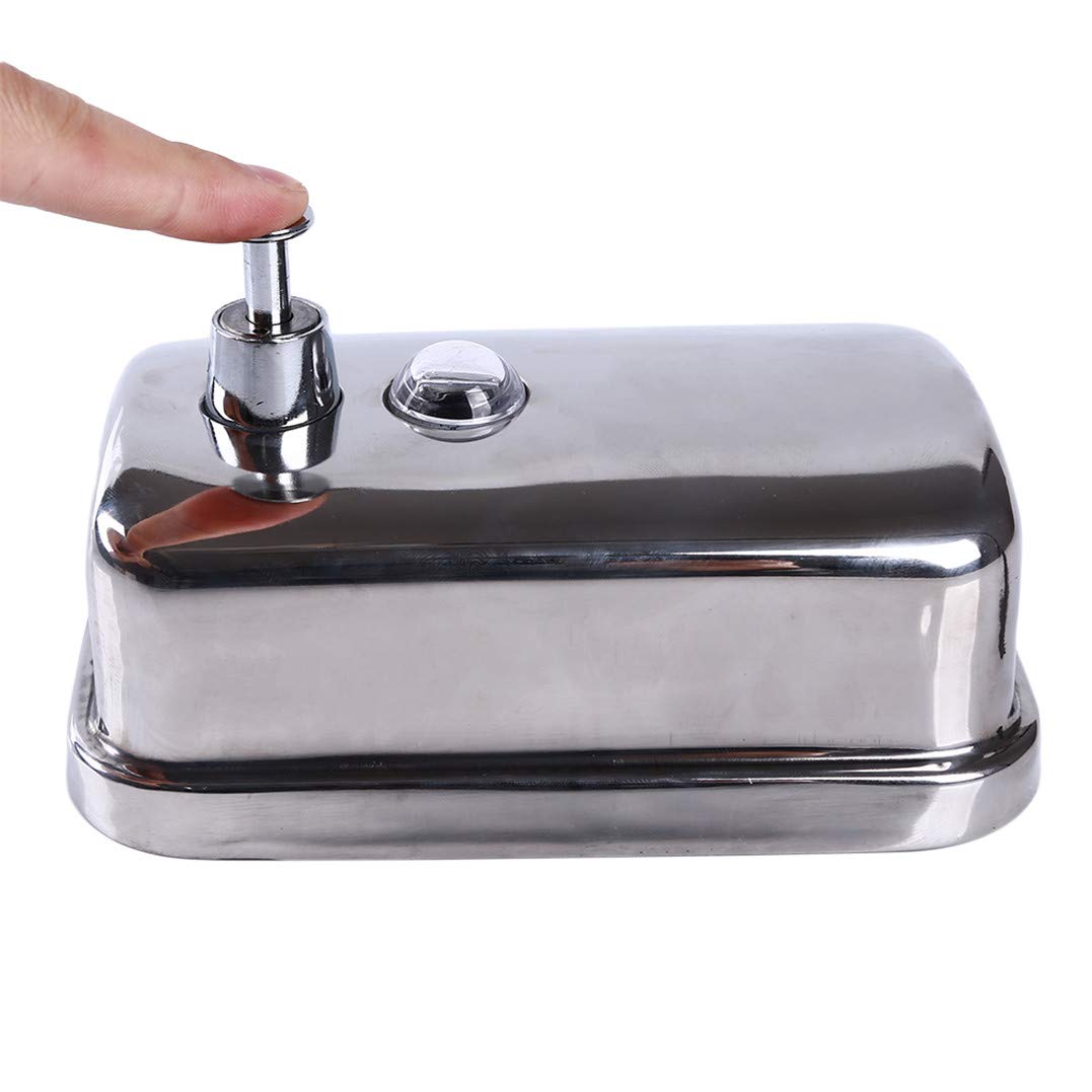 Underleaf Stainless Steel Foaming Soap Dispenser Foaming Hand Washer Soap Dispensers for Bathroom/Kitchen