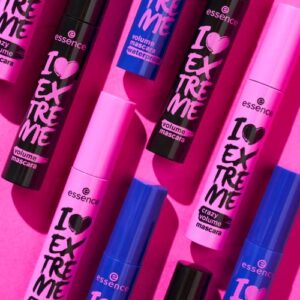 essence | I Love Extreme Volume Mascara Waterproof (Pack of 3) | Vegan & Cruelty Free | Free From Parabens-Alcohol, & Microplastic Particles