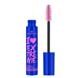 essence | I Love Extreme Volume Mascara Waterproof (Pack of 3) | Vegan & Cruelty Free | Free From Parabens-Alcohol, & Microplastic Particles