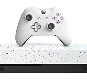 Microsoft Xbox One X 1TB SSD Enhanced NBA 2K20 Hyperspace Limited Edition White Night Sky Console, NBA 2K20 Full Game, 1 Month Xbox Live Gold and Game Pass Bundle