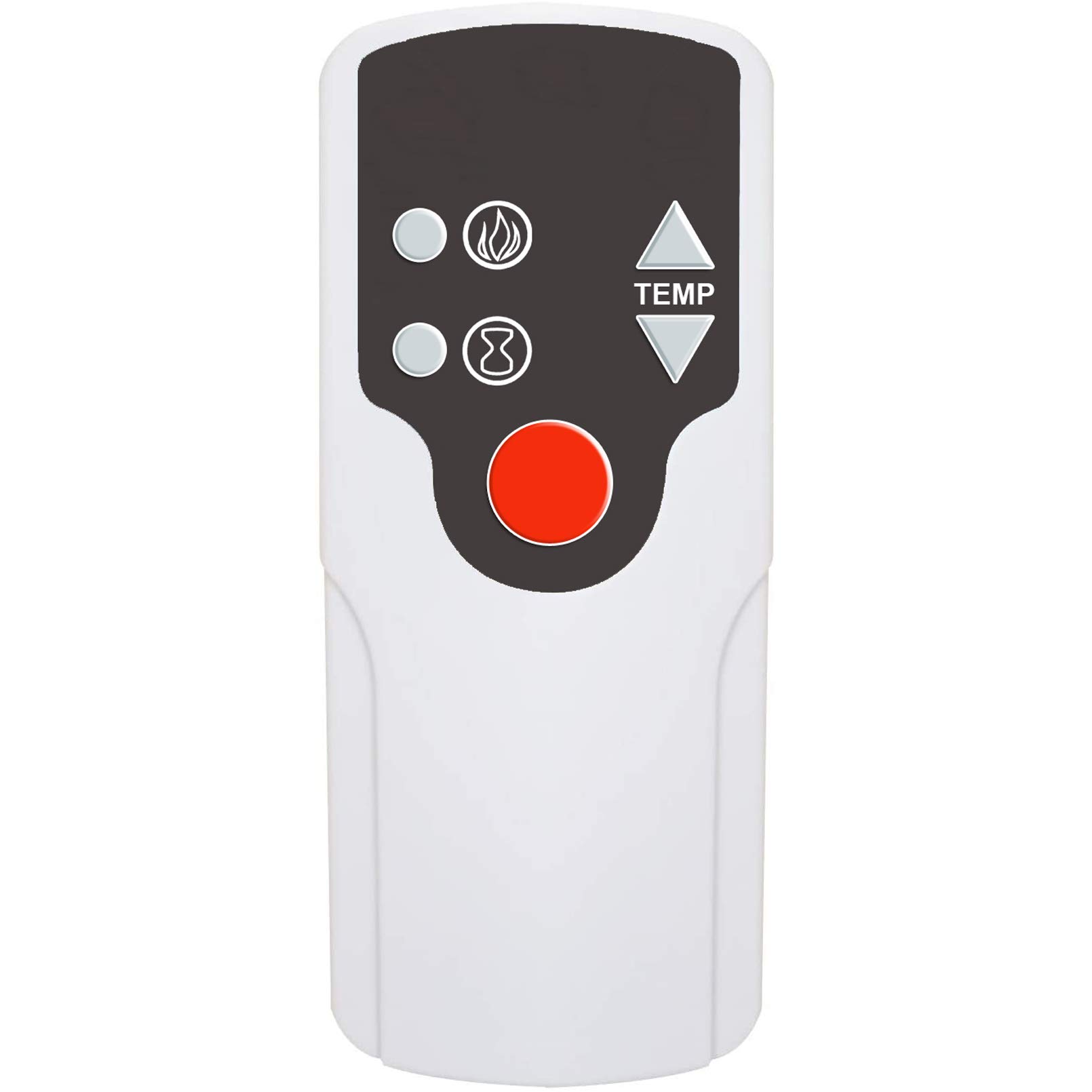 Replacement for Twin Star Fireplace Remote Control for 26II033FGL 28II033FGL 32II033FGL 33II033FGL 18II033FSL 23II033FSL 25II033FSL 26II033FSL 28II033FSL 32II033FSL 33II033FSL 18II033CGL 23II033CGL