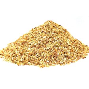 The Spice Way Lemon Peel - Granules (4 oz) zest and rind without any preservatives. Great for cooking, baking and tea.