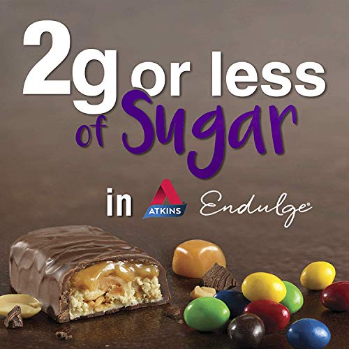 Atkins Endulge Peanut Butter Cups, Dessert Favorite, Low Carb, 0g Sugar, 20 Count