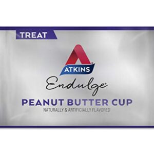 Atkins Endulge Peanut Butter Cups, Dessert Favorite, Low Carb, 0g Sugar, 20 Count