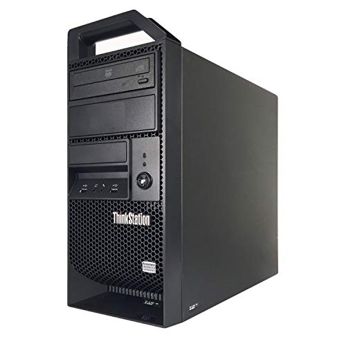 Lenovo ThinkStation E31 Tower PC, Intel Quad Core i5-3470 up to 3.6GHz, 16G DDR3, 240G SSD + 1T, DVD, WiFi, BT 4.0, Windows 10 64 Bit-Multi-Language Supports English/Spanish/French(Renewed)