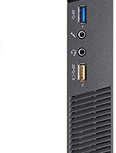 Lenovo ThinkCentre M93P Tiny Mini Business Desktop Computer, Intel i7 Processor, 16GB RAM, 480GB SSD, HDMI, WiFi - Windows 10 Professional (Renewed)