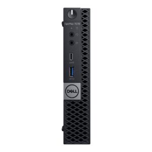 Dell Optiplex 7070 Micro (MFF) PC Intel Core i7-9700 3.0GHZ 8GB 2666MHZ RAM 256GB M.2 PCIe SSD AC WiFi Windows 10 Pro (Renewed)