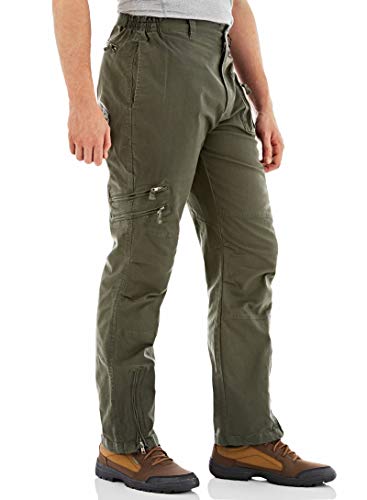 MAGCOMSEN Camping Pants Men Hiking Pants Lightweight Combat Pants Military Pants Men Summer Panst for Men Airsoft Pants BDU Pants Work Pants Grey