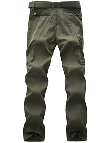 MAGCOMSEN Camping Pants Men Hiking Pants Lightweight Combat Pants Military Pants Men Summer Panst for Men Airsoft Pants BDU Pants Work Pants Grey