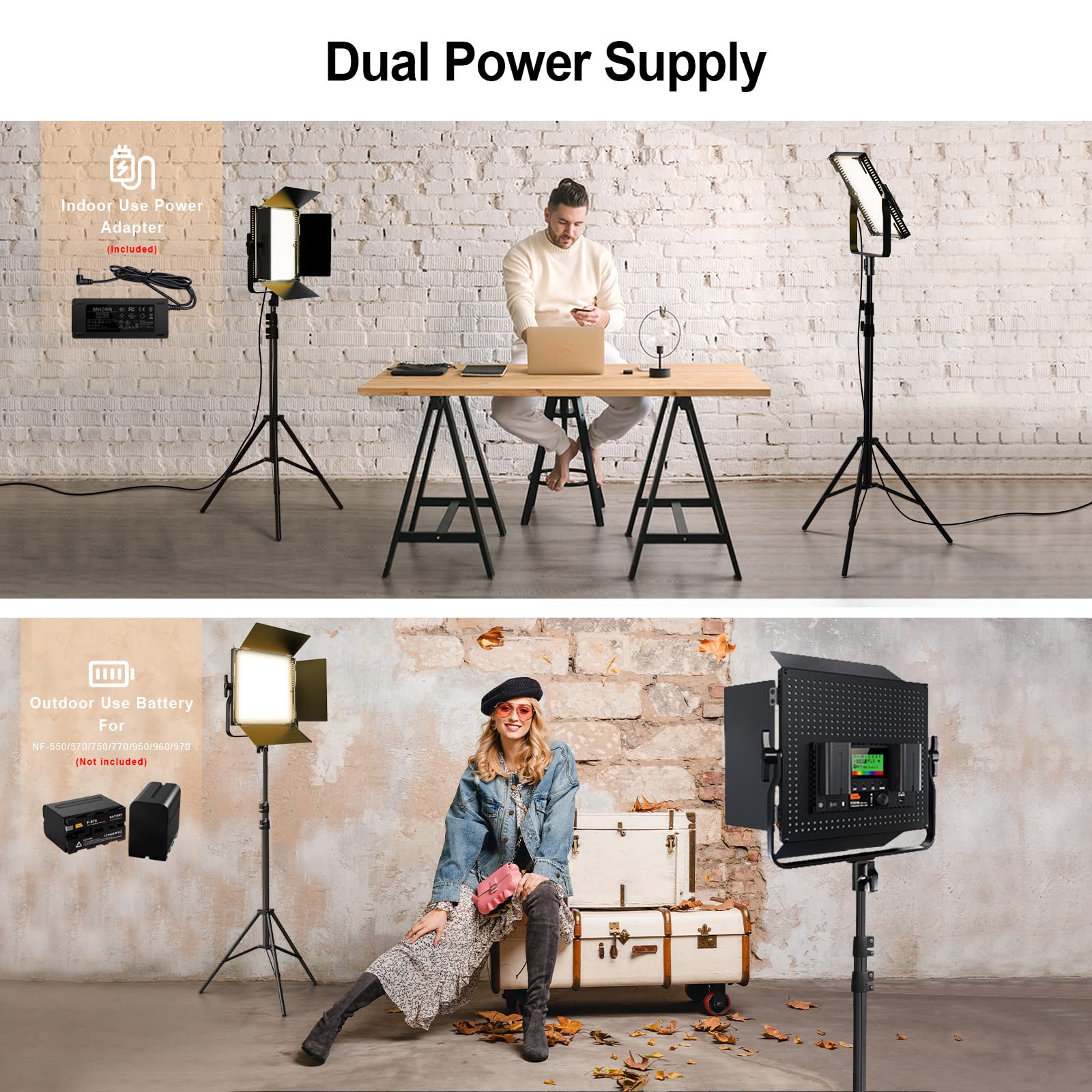 Pixel K80 Photography Lighting with APP Control, 2600K-10000K CRI 97+ RGB Led Video Light Panel, 9 Applicable Scenes Lighting for Studio/Gaming/Streaming/YouTube/Videography/Film/Video Recording