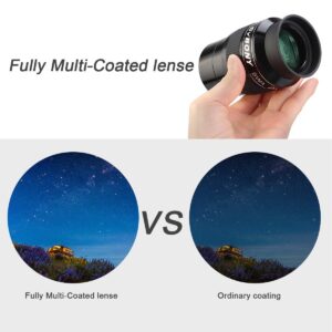 SVBONY SV154 Telescope Eyepiece 2 inch Super Wide Angle Eyepiece 70 Degree 26mm Telescope Accessory SWA Eyepiece for Astronomy Telescope (2 in)