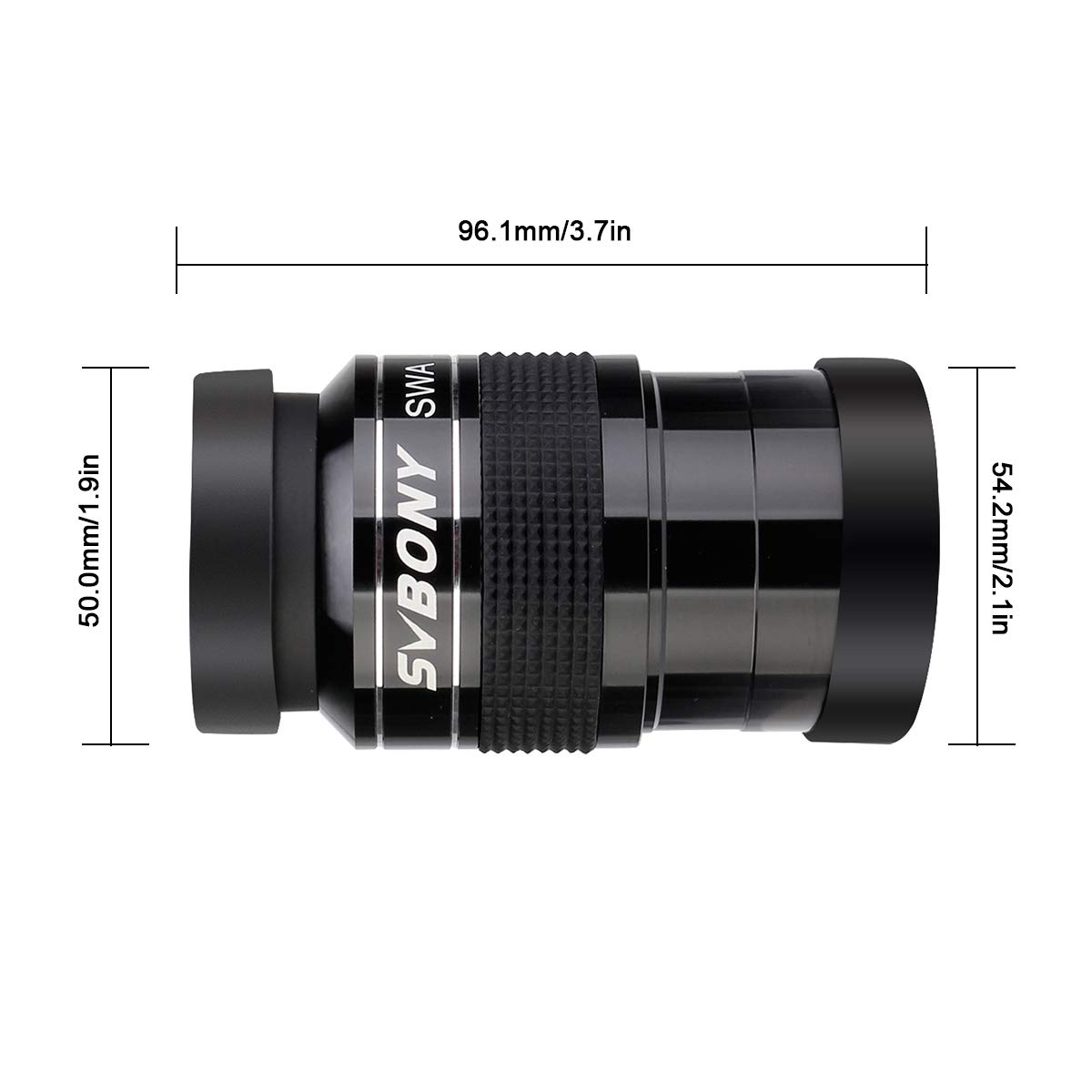 SVBONY SV154 Telescope Eyepiece 2 inch Super Wide Angle Eyepiece 70 Degree 26mm Telescope Accessory SWA Eyepiece for Astronomy Telescope (2 in)