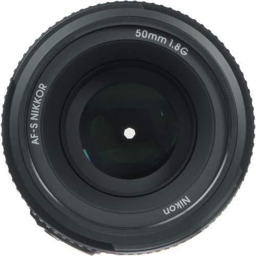 Nikon AF-S NIKKOR 50mm f/1.8G Lens for DSLR Cameras Basic Accessory Kit