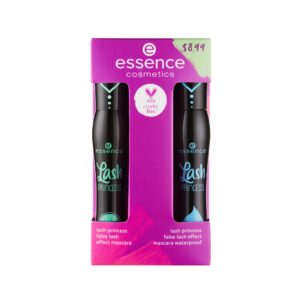 essence | lash princess false lash effect mascara | gluten & cruelty free | black (mixed duo set)