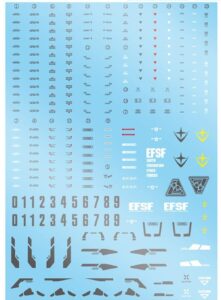 ansai decals water slide decal fits mg 1/100 rgm-89 jegan model kit diy modeling decals