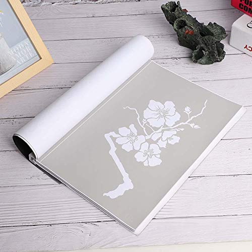 Temporary Tattoo Stencils Booklet Set with 30pcs Different Reusable Stencil Designs