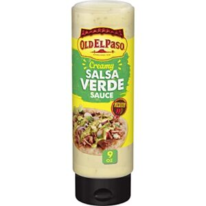 old el paso taco sauce - creamy salsa verde, 9 oz.