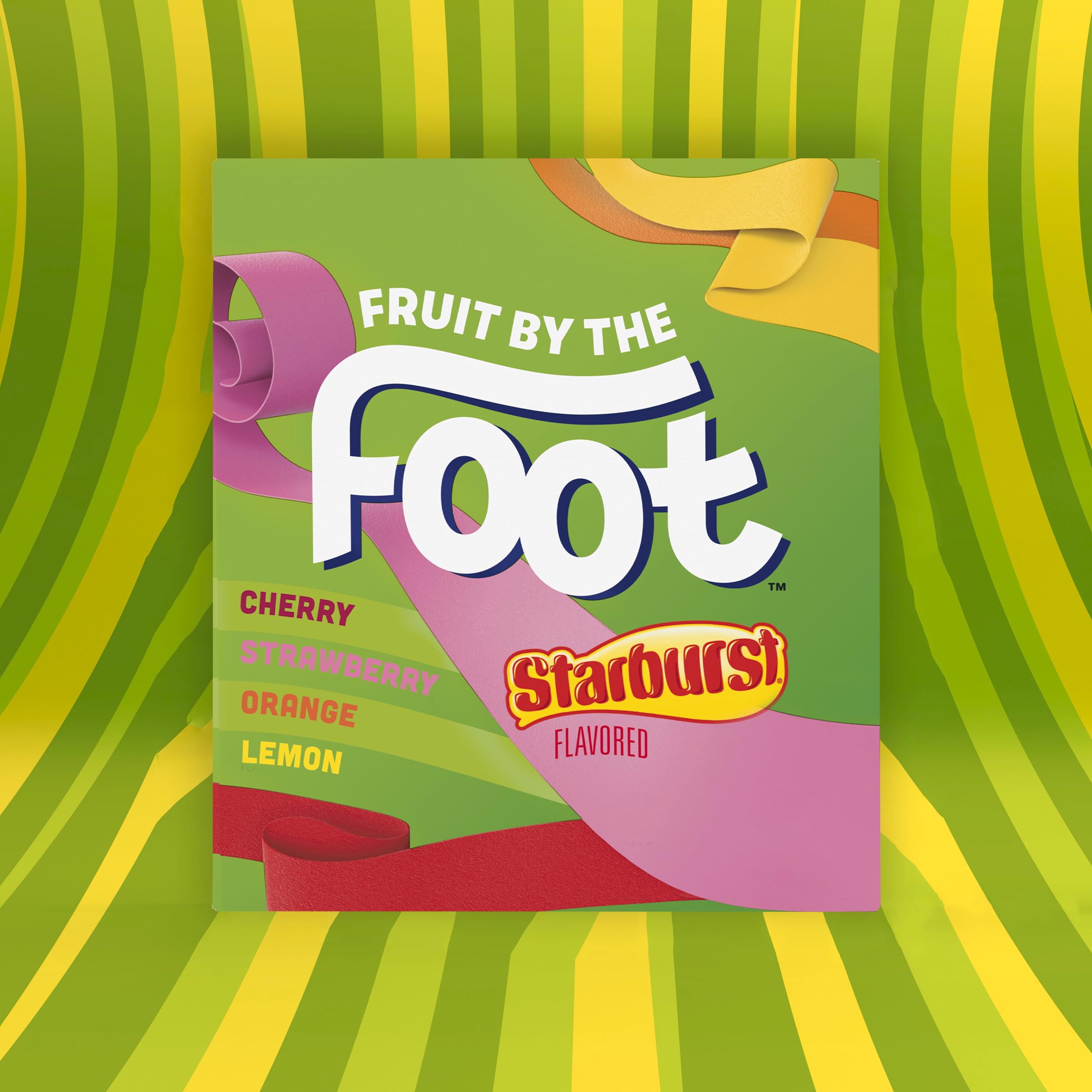 Fruit by the Foot Fruit Flavored Snacks, Starburst, Variety Pack, 12 ct