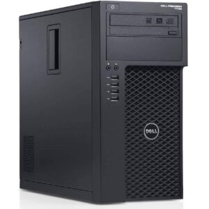 Dell Precision T1700 Tower Desktop PC, Intel Quad Core i7-4770 up to 3.9GHz, 16G DDR3, 512G SSD, DVD, WiFi, BT 4.0, Windows 10 64 Bit-Multi-Language Supports English/Spanish/French(Renewed)