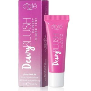 Ciaté London Dewy Blush! Glossy Check Tint Blusher! Gel-Balm Tint Blush Natural Shades With Fruity Scents! Leaving The Skin With An Even And Healthy Flush Of Color! Choose Your Color! (Pomegranate)