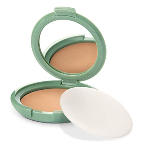 Ana Maria Maquillaje Cosmeticos | Polvo Facial Compacto Arroz Aloe Vera FPS 20 UVA | Make up Pressed Powder SPF 20 0.5oz-14gr (Avellana | Hazelnut (7))