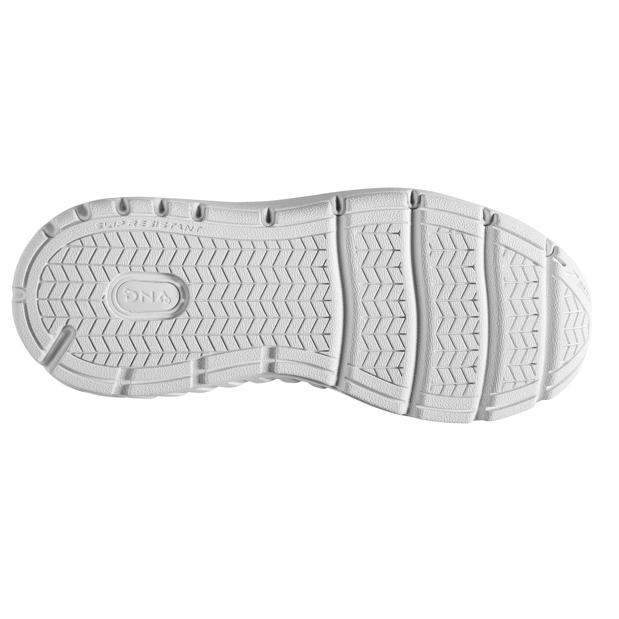 Brooks Addiction Walker V-Strap 2 Women's Walking Shoe - White/White - 10