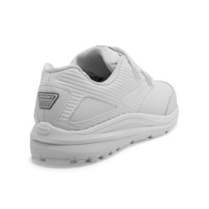 Brooks Addiction Walker V-Strap 2 Women's Walking Shoe - White/White - 10