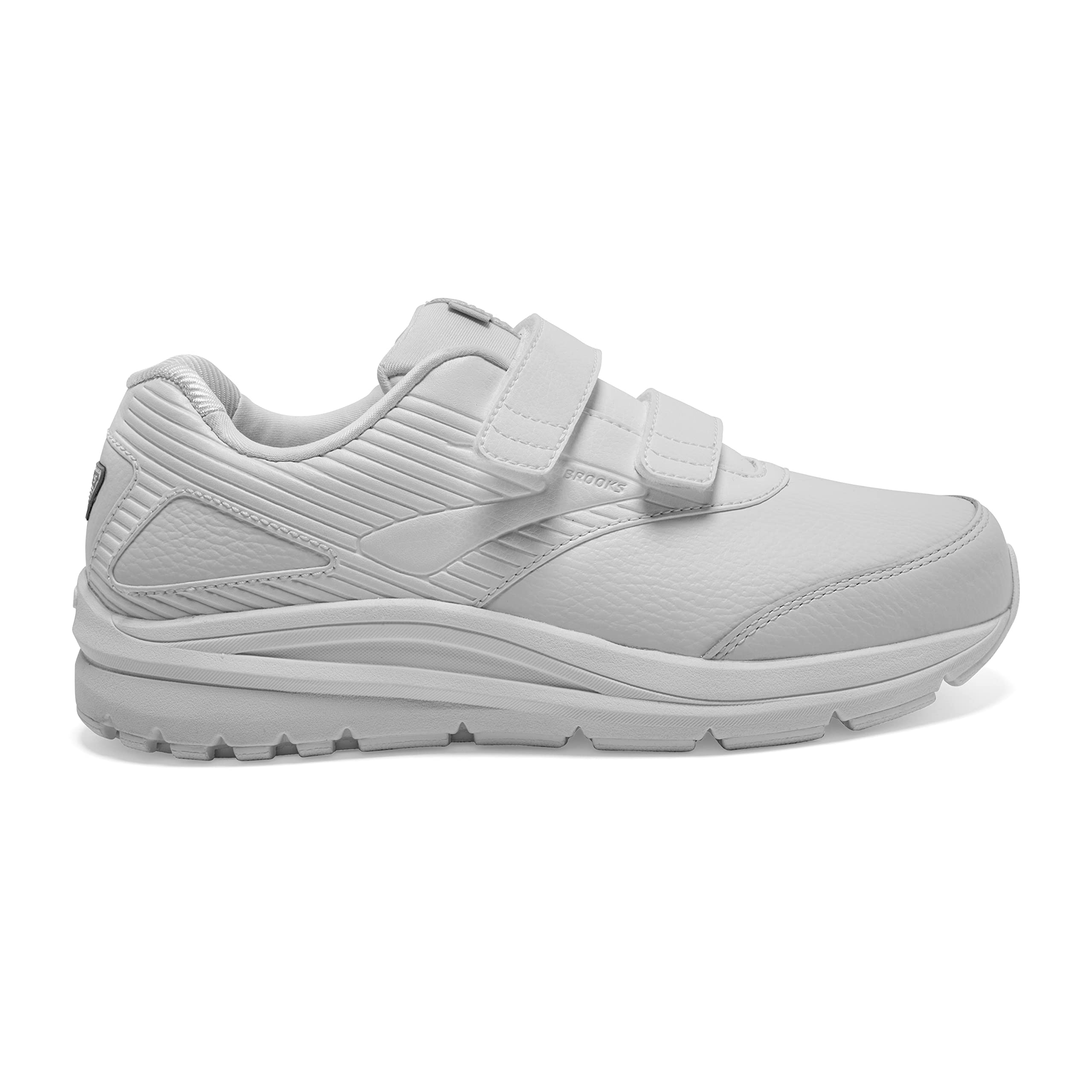 Brooks Addiction Walker V-Strap 2 Women's Walking Shoe - White/White - 10