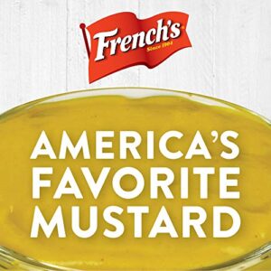 French's Classic Yellow Mustard Packets, 500 count - One 500 Count Individual Yellow Mustard Packets, Perfect Single-Serve Size for Delivery and Takeout Orders