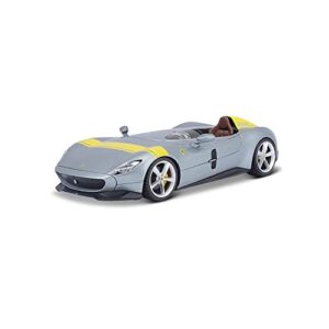 bburago 1:24 r&p ferrari monza sp-1 - grey