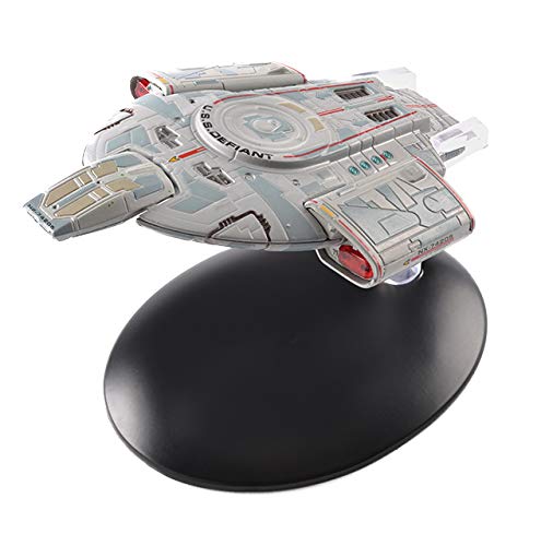 Hero Collector| Star Trek The Official Starships Collection | Eaglemoss Model Ship Box U.S.S. Defiant NX-74205