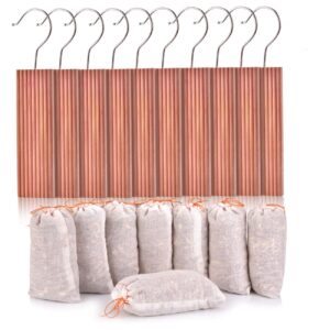 homode cedar blocks, cedar hang ups for clothes storage, cedar sachets for for closets and drawers, fresh scent ceder wood, 18 pack