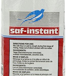 SAF-INSTANT YEAST RED LABEL SINGLE 1 lb (16oz) PACKAGE