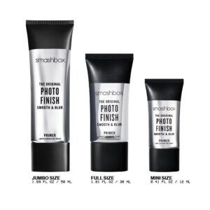 The Original Photo Finish Smooth & Blur Oil-Free Makeup Primer - Infused with Vitamin A & E, Reduces The Appearance of Fine Lines and Pores - Jumbo, 1.69 fl oz