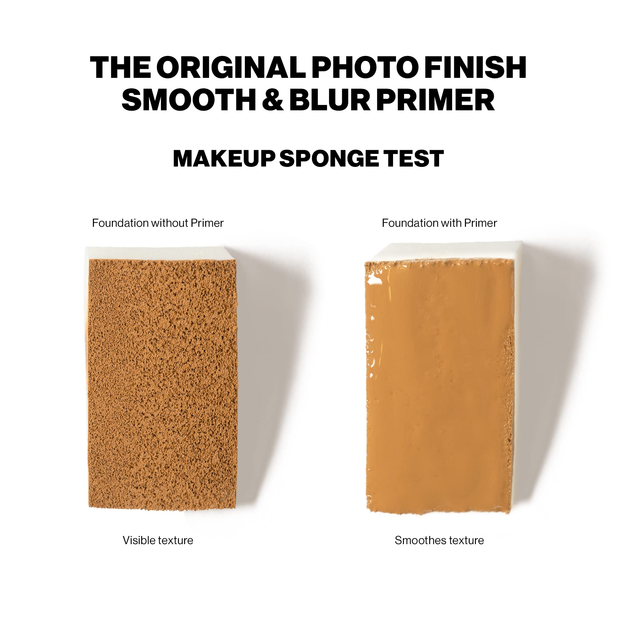 The Original Photo Finish Smooth & Blur Oil-Free Makeup Primer - Infused with Vitamin A & E, Reduces The Appearance of Fine Lines and Pores - Jumbo, 1.69 fl oz